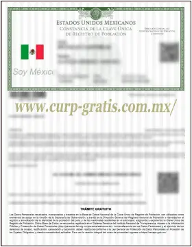 Imprimir CURP en línea | Descargar CURP en línea